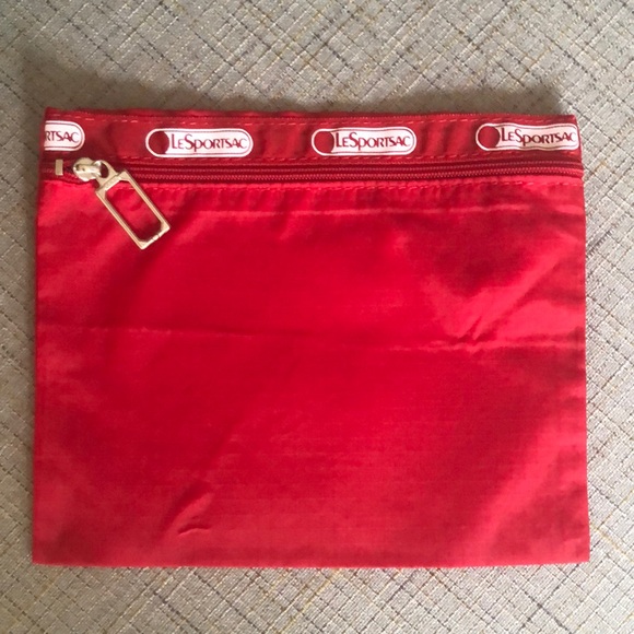 Lesportsac | Bags | Lesportsac Travel Cosmetic Bag Red | Poshmark